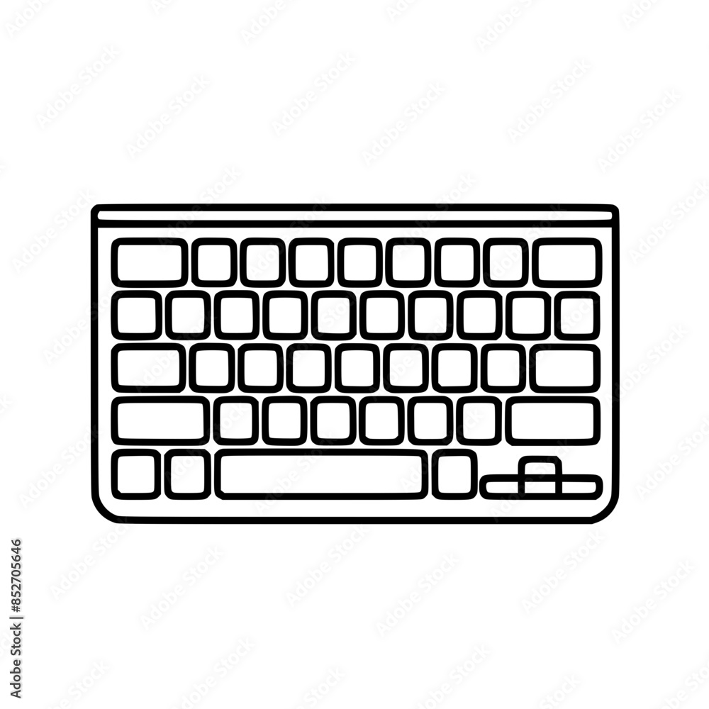 blank computer keyboard svg, svg files for cricut, keyboard png ...