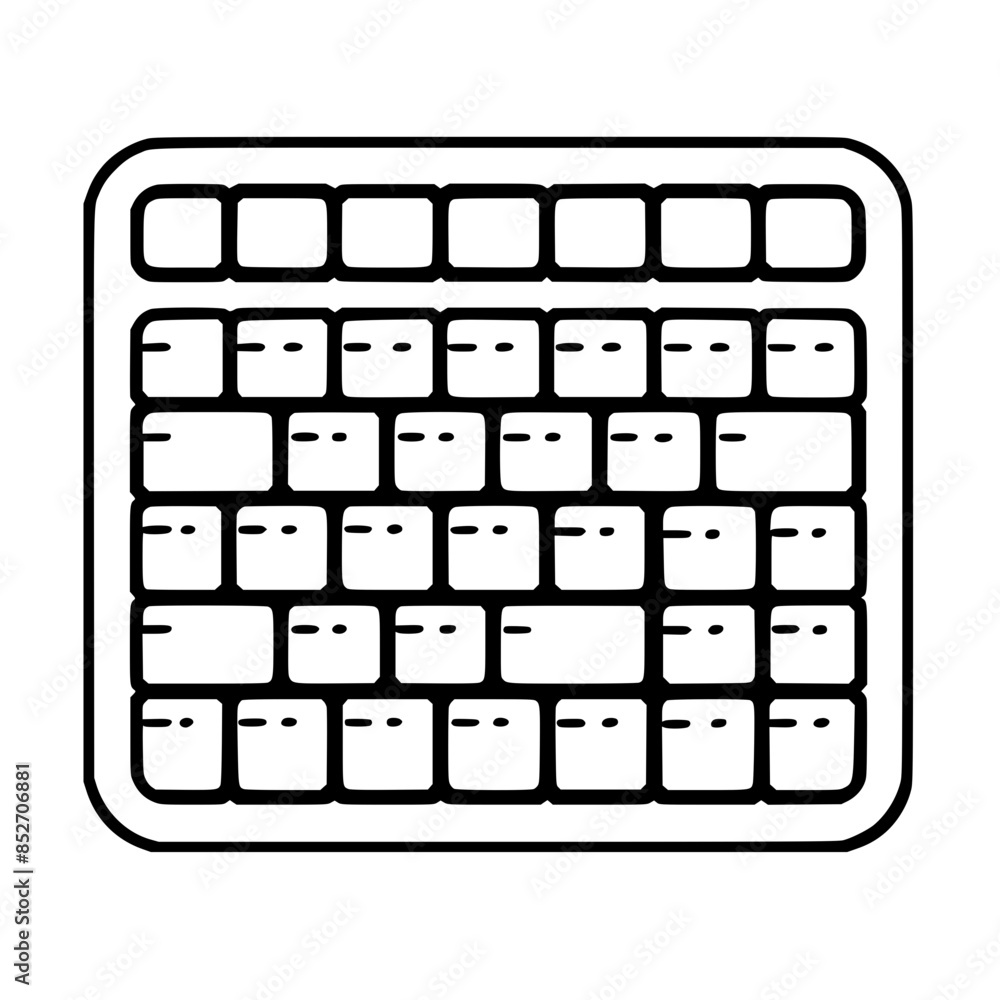 blank computer keyboard svg, svg files for cricut, keyboard png ...