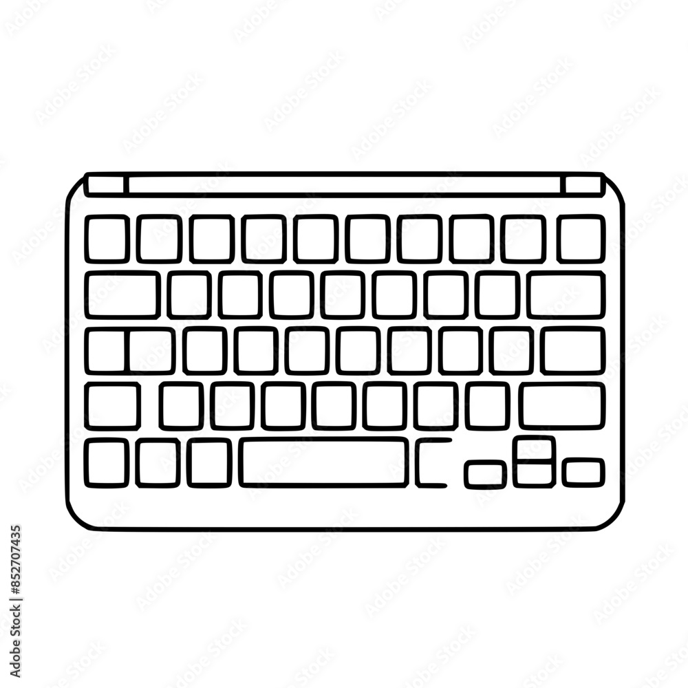 blank computer keyboard svg, svg files for cricut, keyboard png ...