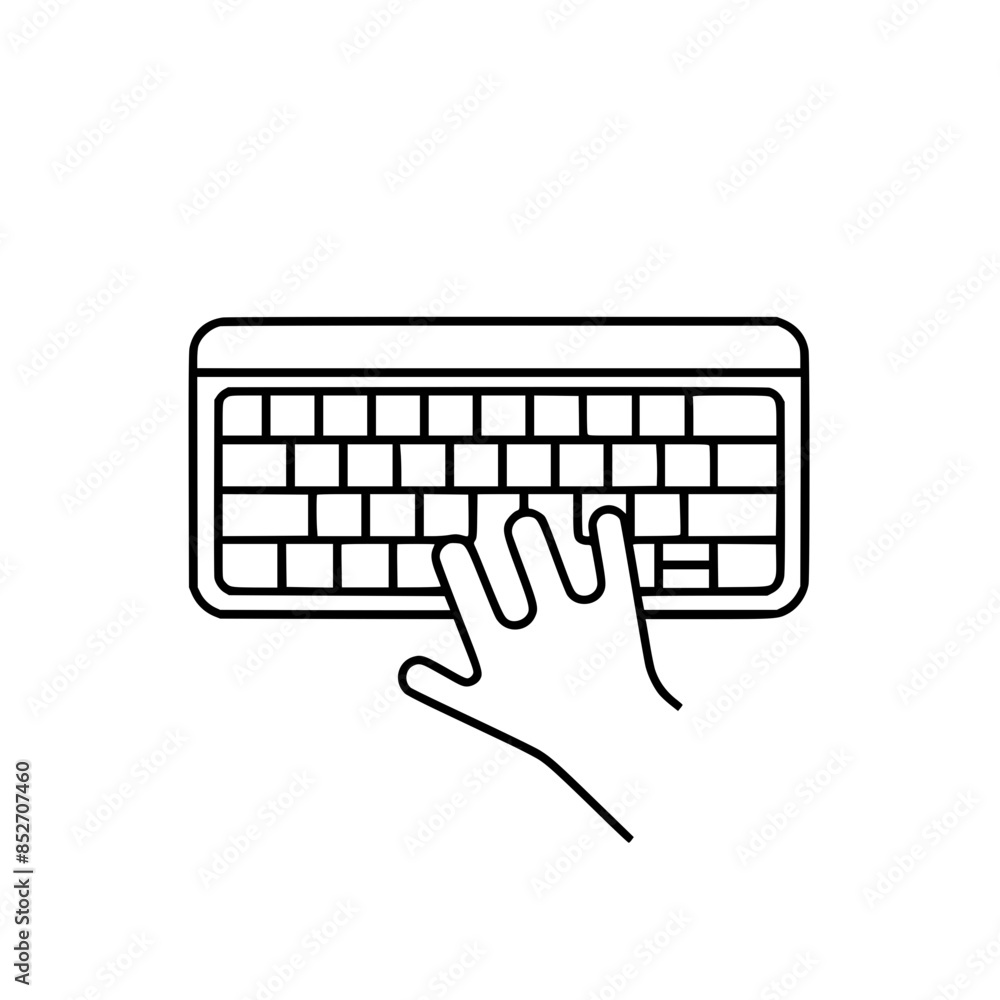 เวกเตอร์ Stock blank computer keyboard svg, svg files for cricut ...