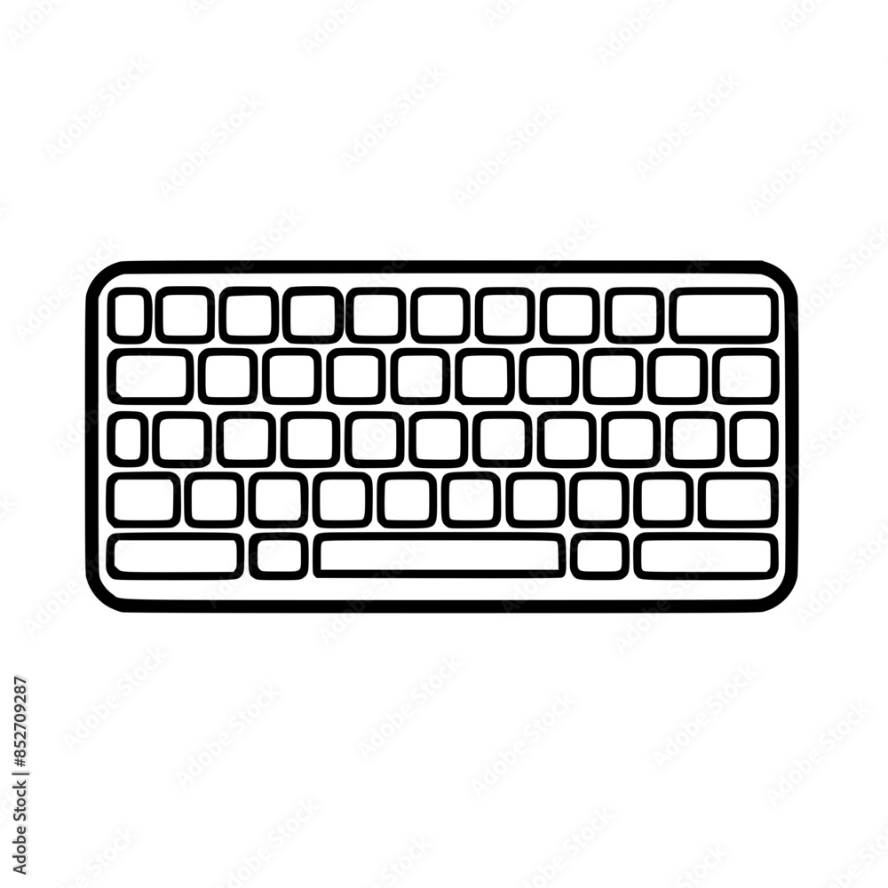 blank computer keyboard svg, svg files for cricut, keyboard png ...