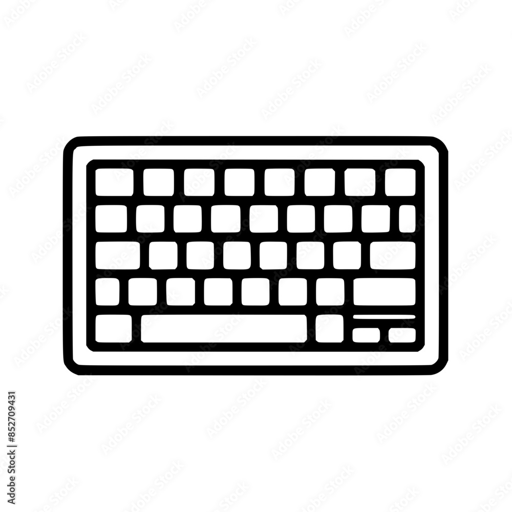 blank computer keyboard svg, svg files for cricut, keyboard png ...