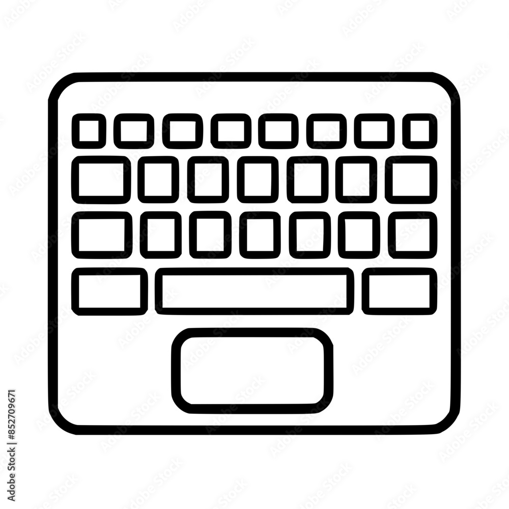 blank computer keyboard svg, svg files for cricut, keyboard png ...