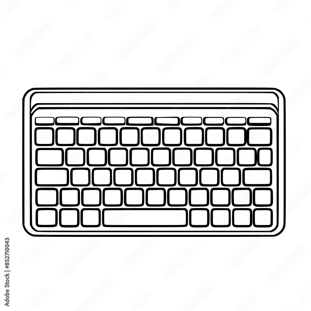 blank computer keyboard svg, svg files for cricut, keyboard png ...