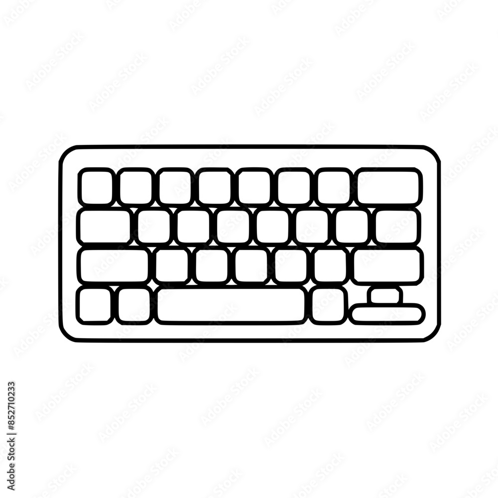 blank computer keyboard svg, svg files for cricut, keyboard png ...