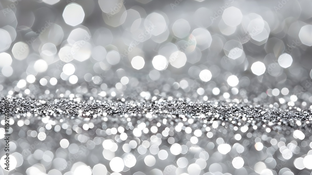 silver glitter background. sparkle silver glitter background with ...