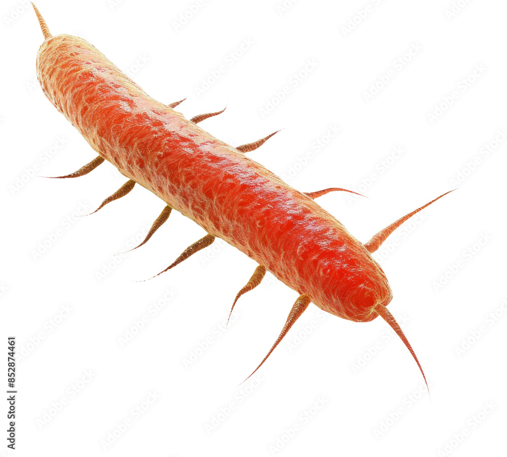 bacteria clipart, red, medical illustration, png, transparent ...