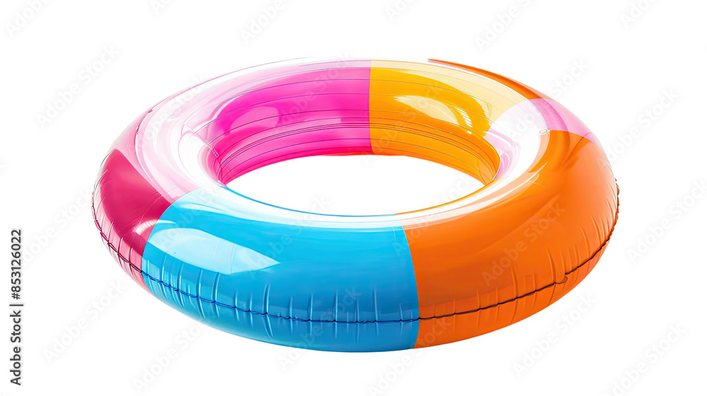 Swim inflatable ring on a transparent background Stock Photo | Adobe Stock