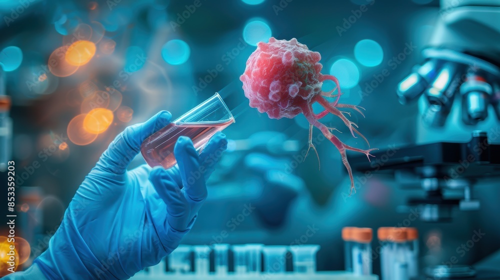 Emerging trends in cancer treatment research and development Stock ...