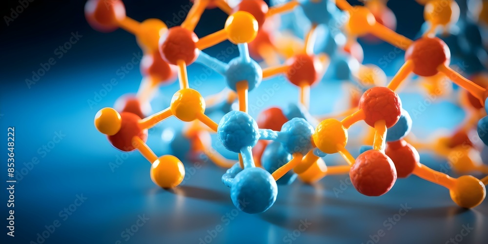 Visual Representation of LDL Protein Structure with Lipids. Concept ...