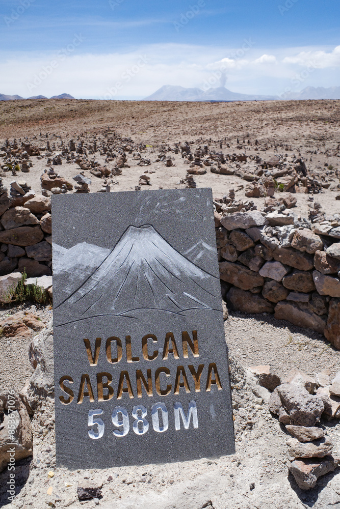 Arequipa, Peru - Dec 5, 2023: Mirador De Los Volcanes (Volcano ...
