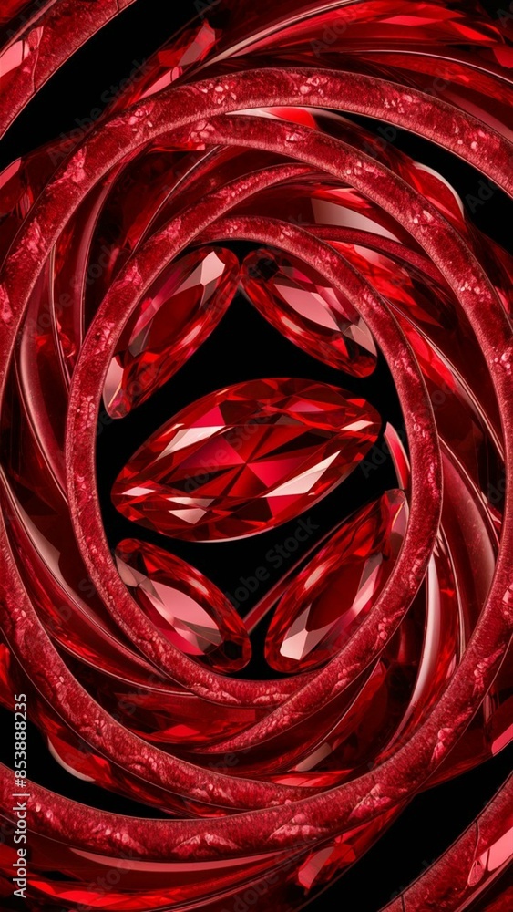 Illustration Stock Pedra Preciosa Rubi, Textura Fundo Padrão de Imagem ...