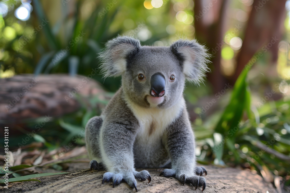 koala marsupial eucalyptus australia wildlife Stock Photo | Adobe Stock