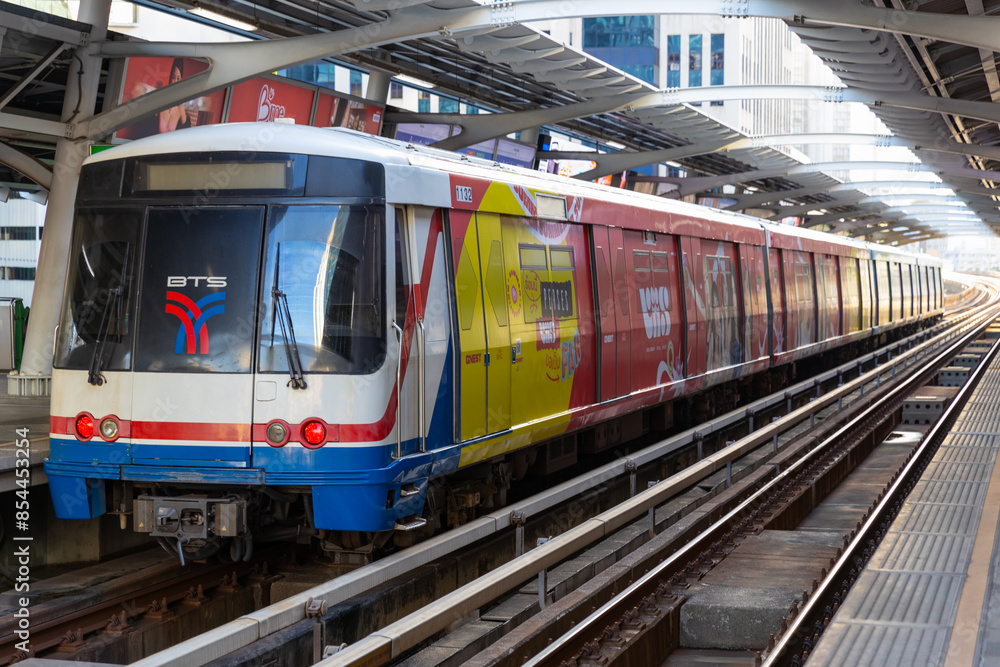 Saturday 16 June 2024 BKK BTS Bangkok Mass Transit System Sky train ...