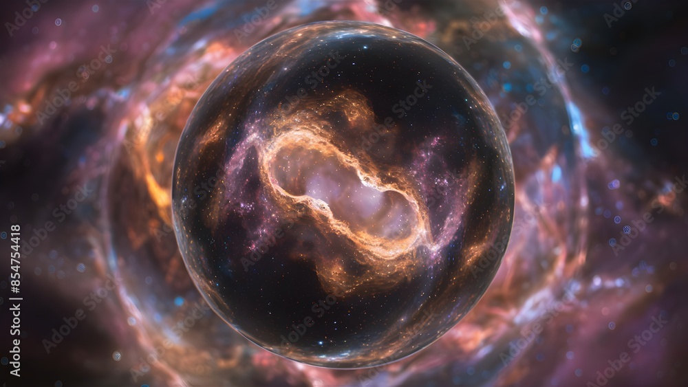 360 degree equirectangular projection space foundation with cloud and ...
