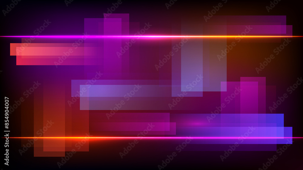 Raster illustration. Digital technology. Design for wallpaper ...