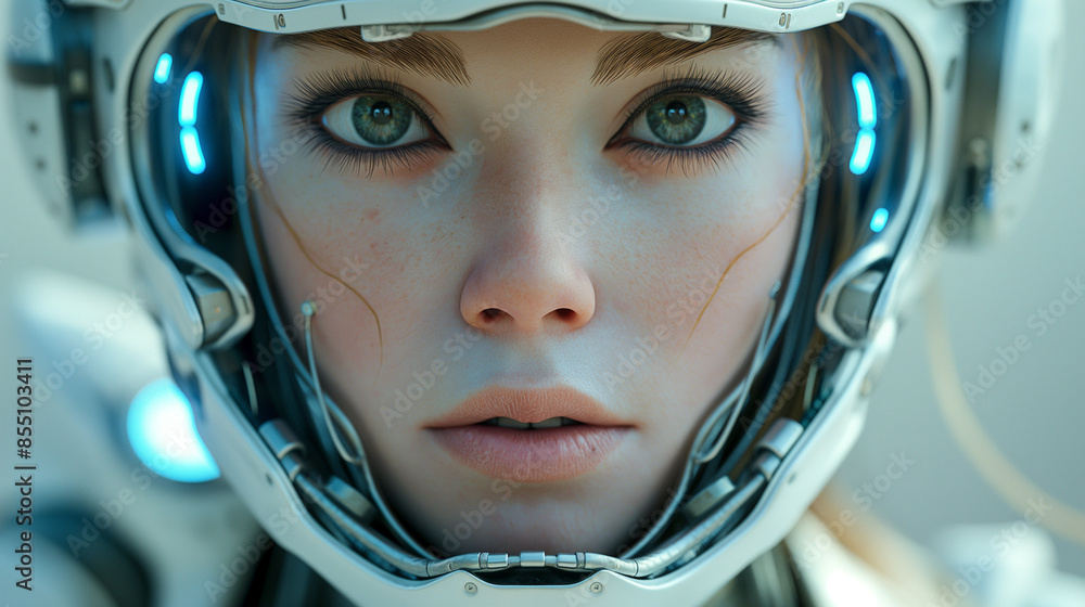 Imagine about the highest technology of humanity and a half of human ...