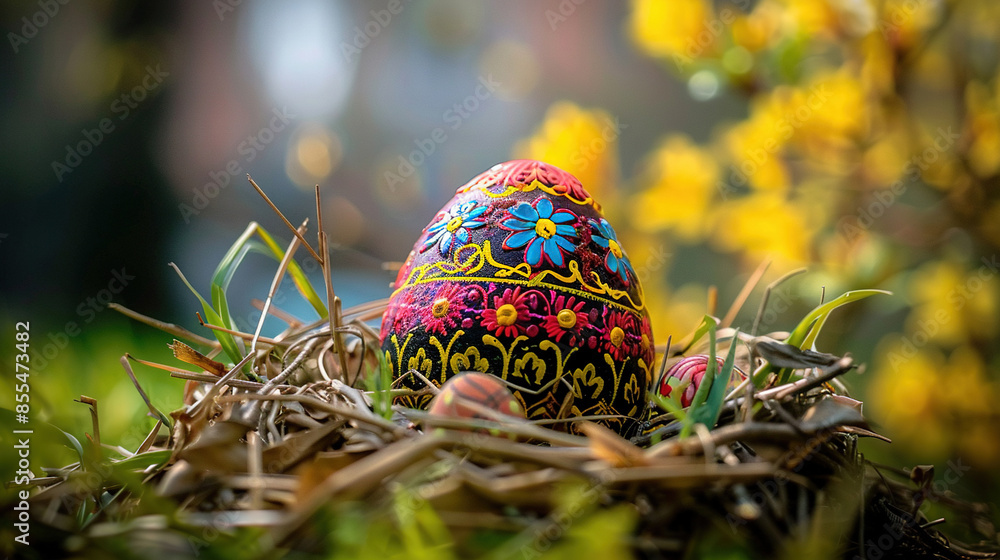 Celebrate Easter with a vibrant description, highlighting the joyous ...