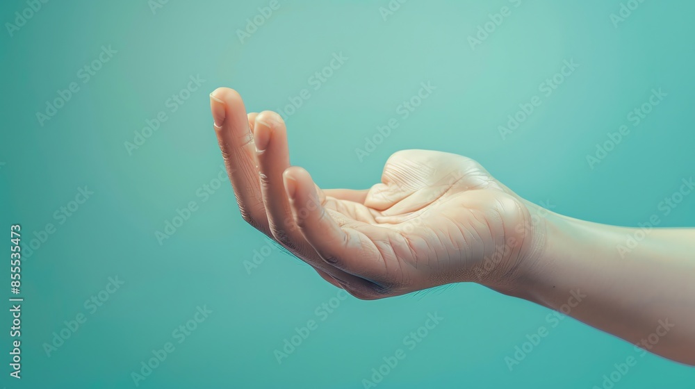 wallpaper illustration of hand gestures of a mute, deaf person saying ...
