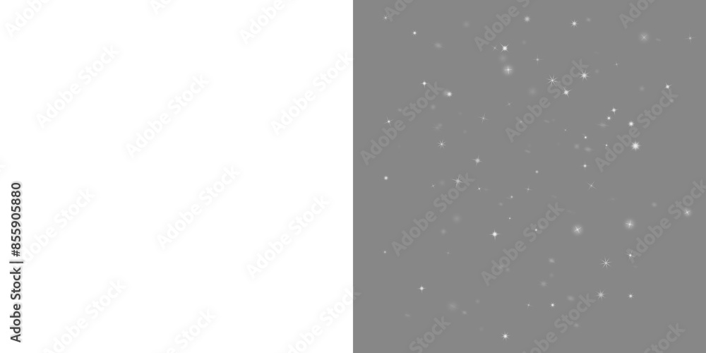 Moon, star, stars, sparkles, falling star, isolated on transparent ...