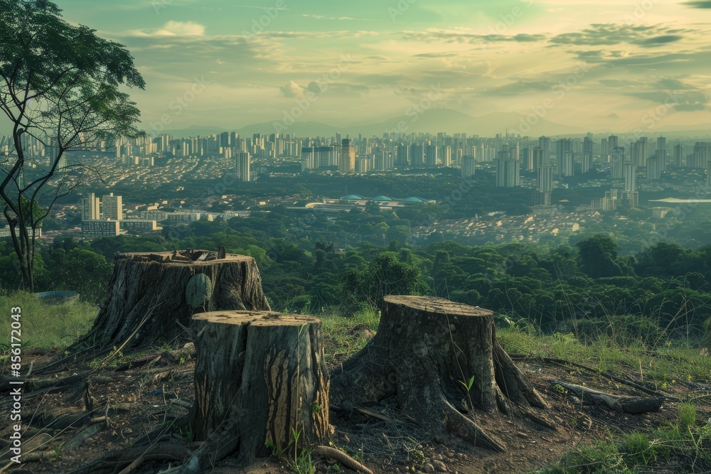 Impact of Urban Expansion: Deforestation and Urban Development ...
