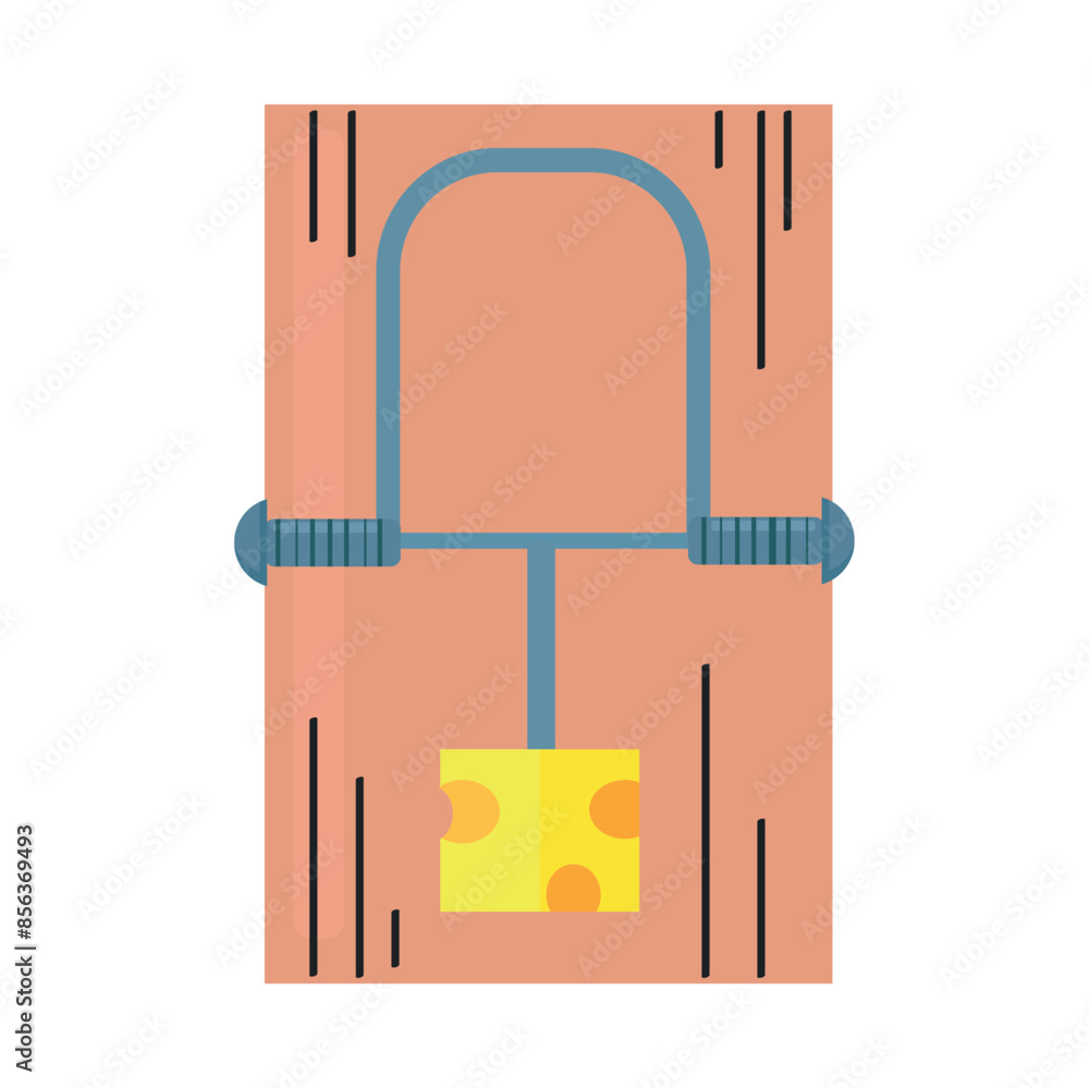 Mouse trap icon clipart avatar logtotype isolated vector illustration ...
