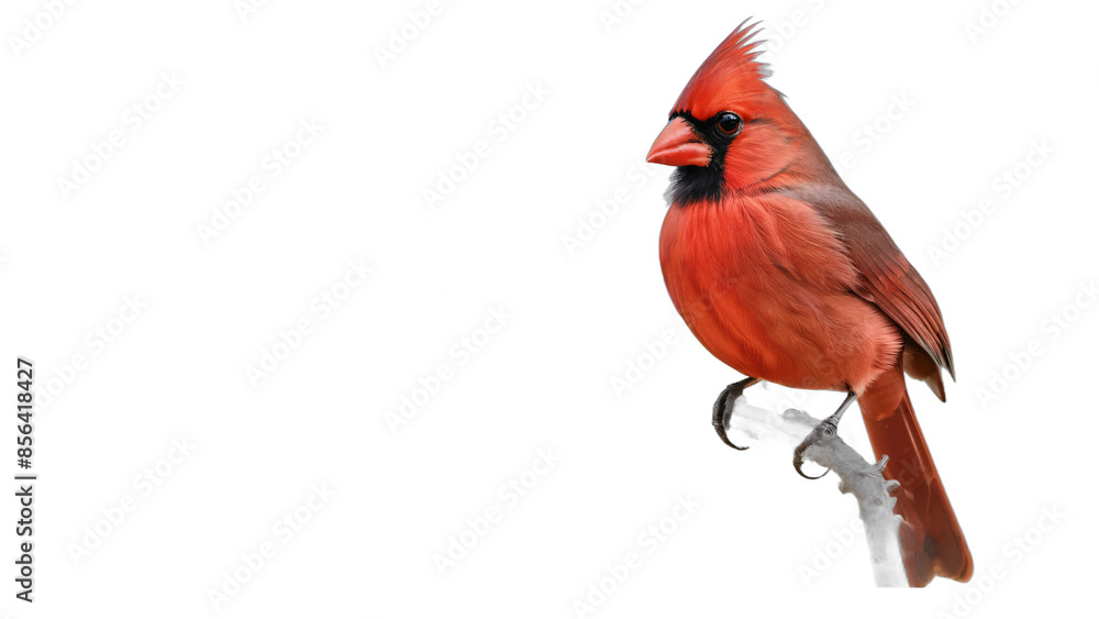 red cardinal bird isolated on white background , transparent png image ...