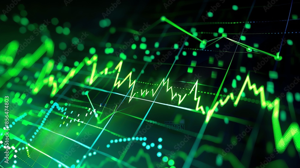 Stock-Illustration „wallpaper of detailed and engaging image of a stock ...