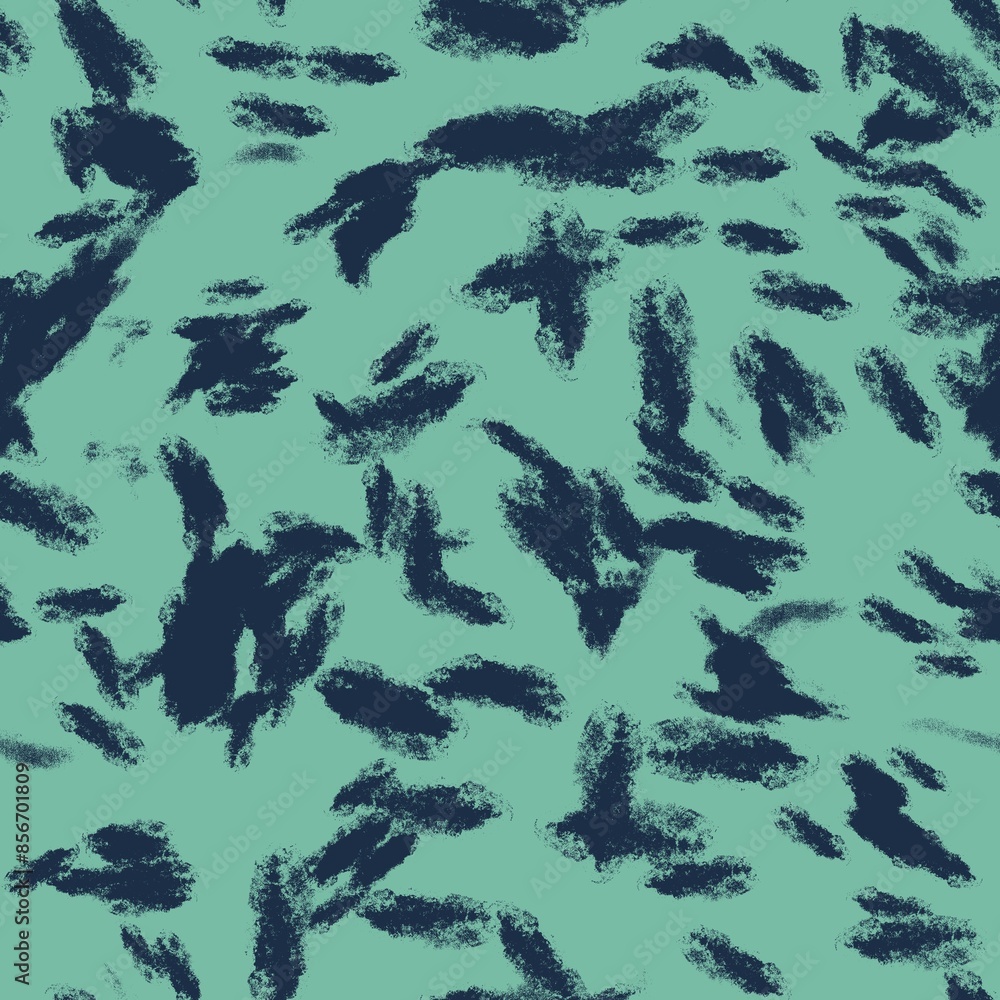 Seamless abstract textured pattern. Simple background blue, green ...