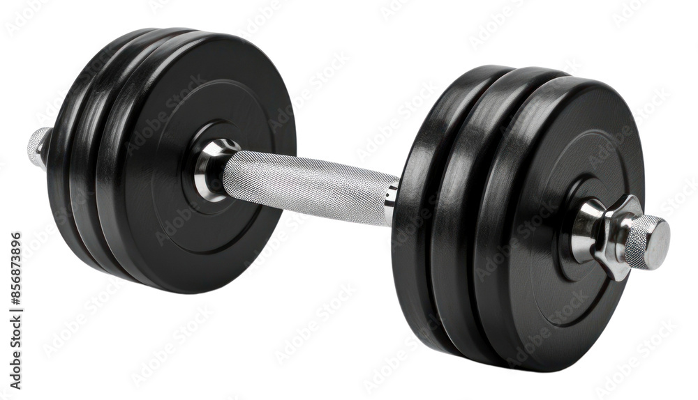 PNG Dumbbell sports gym white background. Stock Photo | Adobe Stock