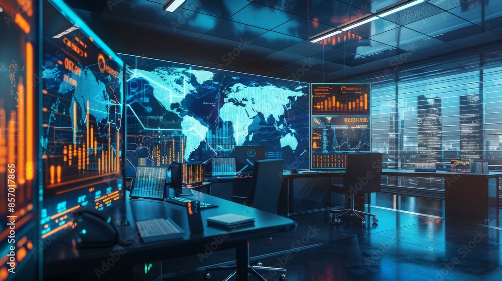 multiple screen setup for stock market trading , best monitors for ...