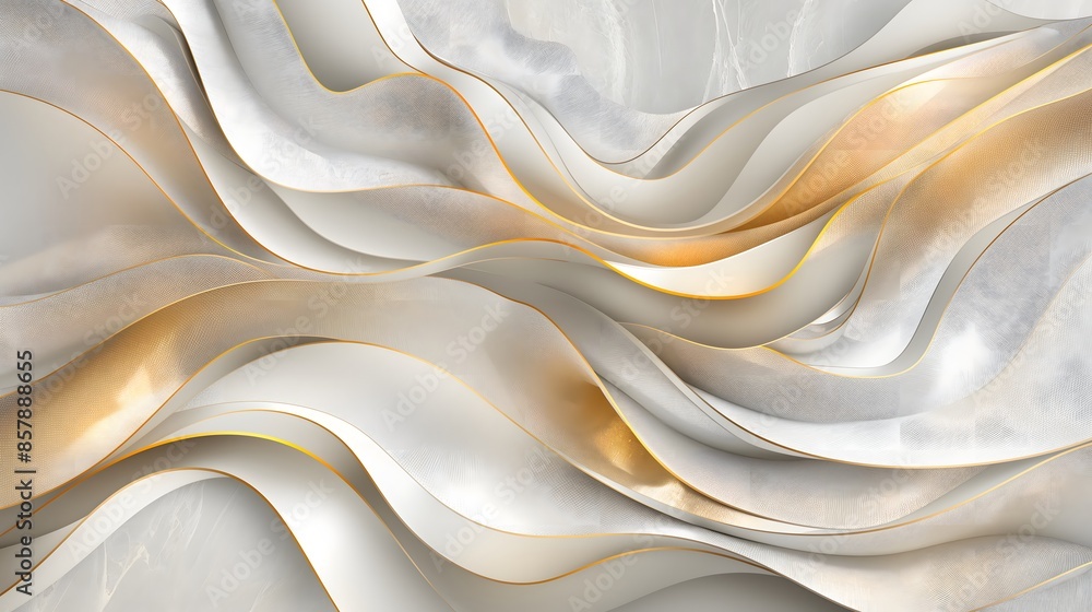 4. Produce a sophisticated abstract background with organic, curved ...