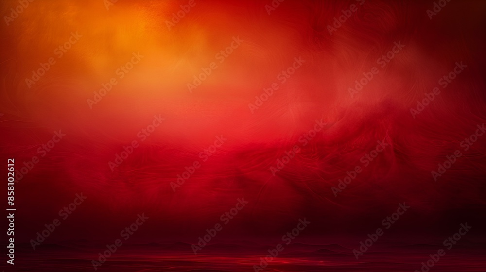 A fiery red gradient background transitioning from bright red to deep ...
