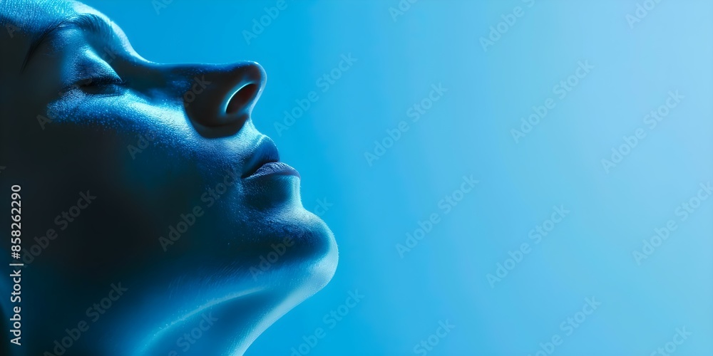 EMDR therapy logo with blue background and lettering for PTSD treatment ...