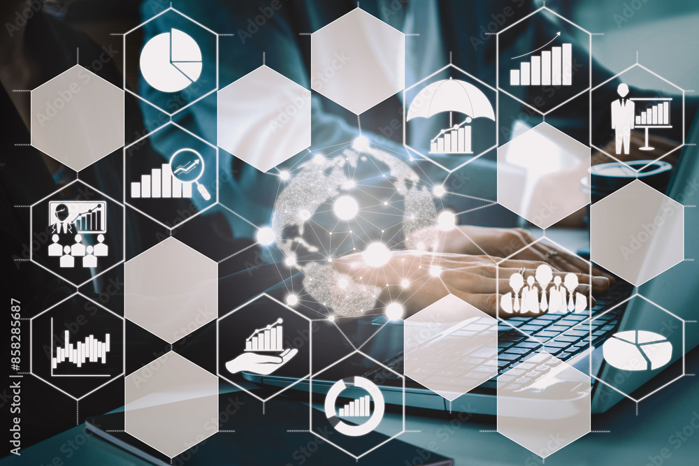 Risk Management and Assessment for Business Investment Concept. Modern ...