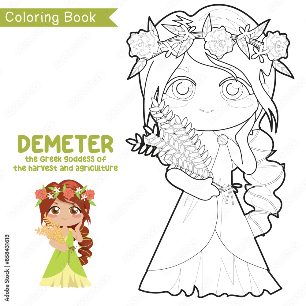 Colouring worksheet ancient Greece mythology. Coloring activity for ...