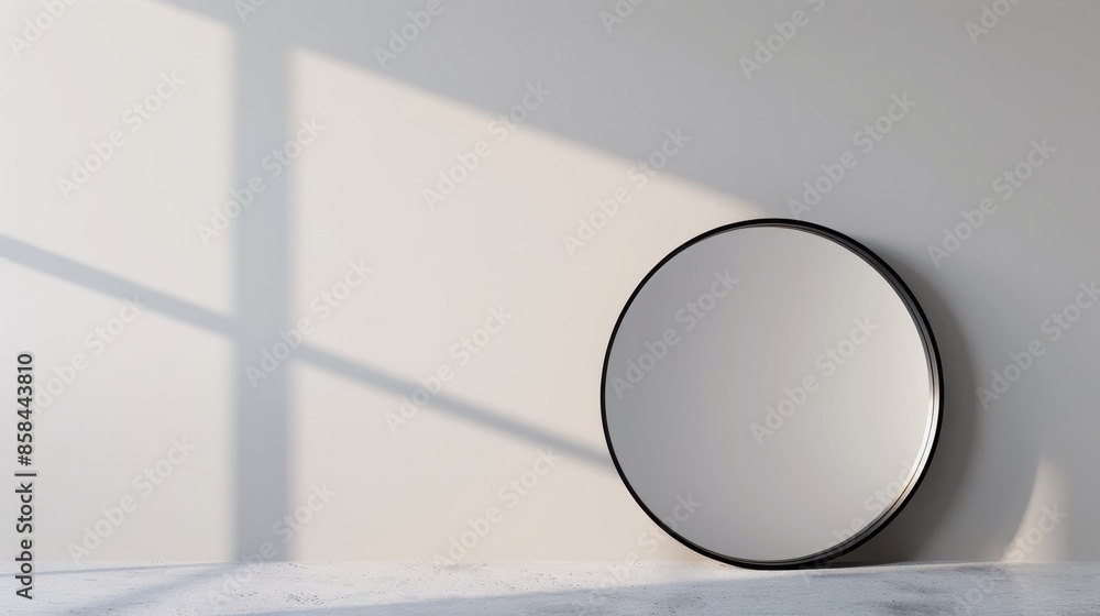 modern titanium mirror with brushed metal texture from polyhaven and ...