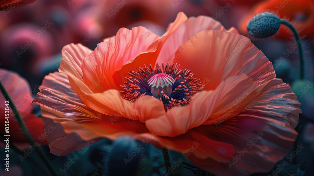 Variety of Poppy Flowers: A High-Resolution Artistic Showcase of ...