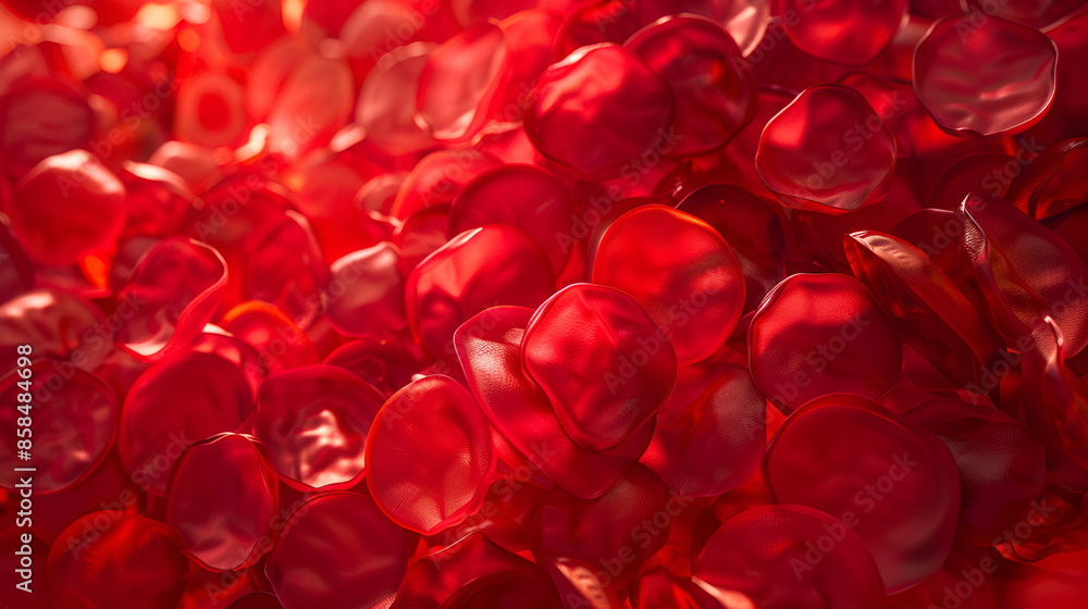 Blood cell red 3d background vein flow platelet wave cancer medicine ...