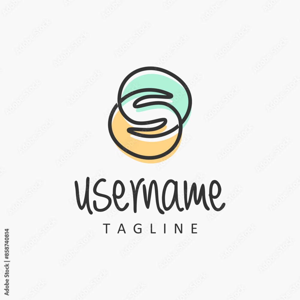 Letter s logo deign template . letter s fusion logo design inspiration ...
