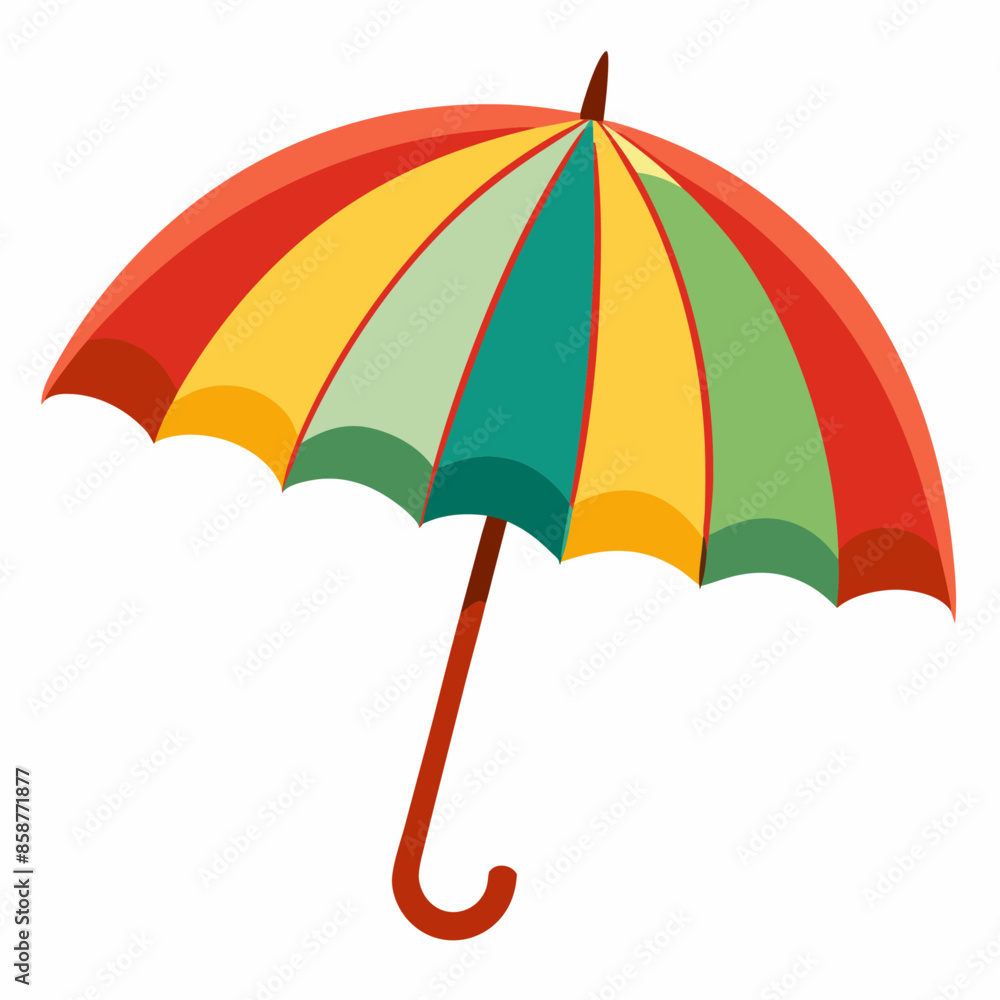 Umbrella clipart cartoon Illustration drawing Stock Vector | Adobe Stock