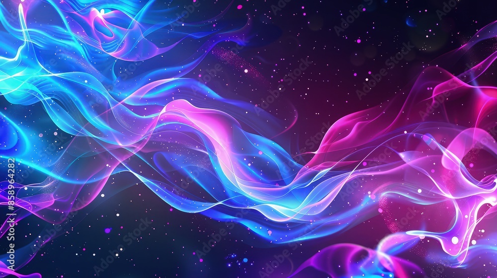 Colorful abstract light animation background. Liquid loop animation ...