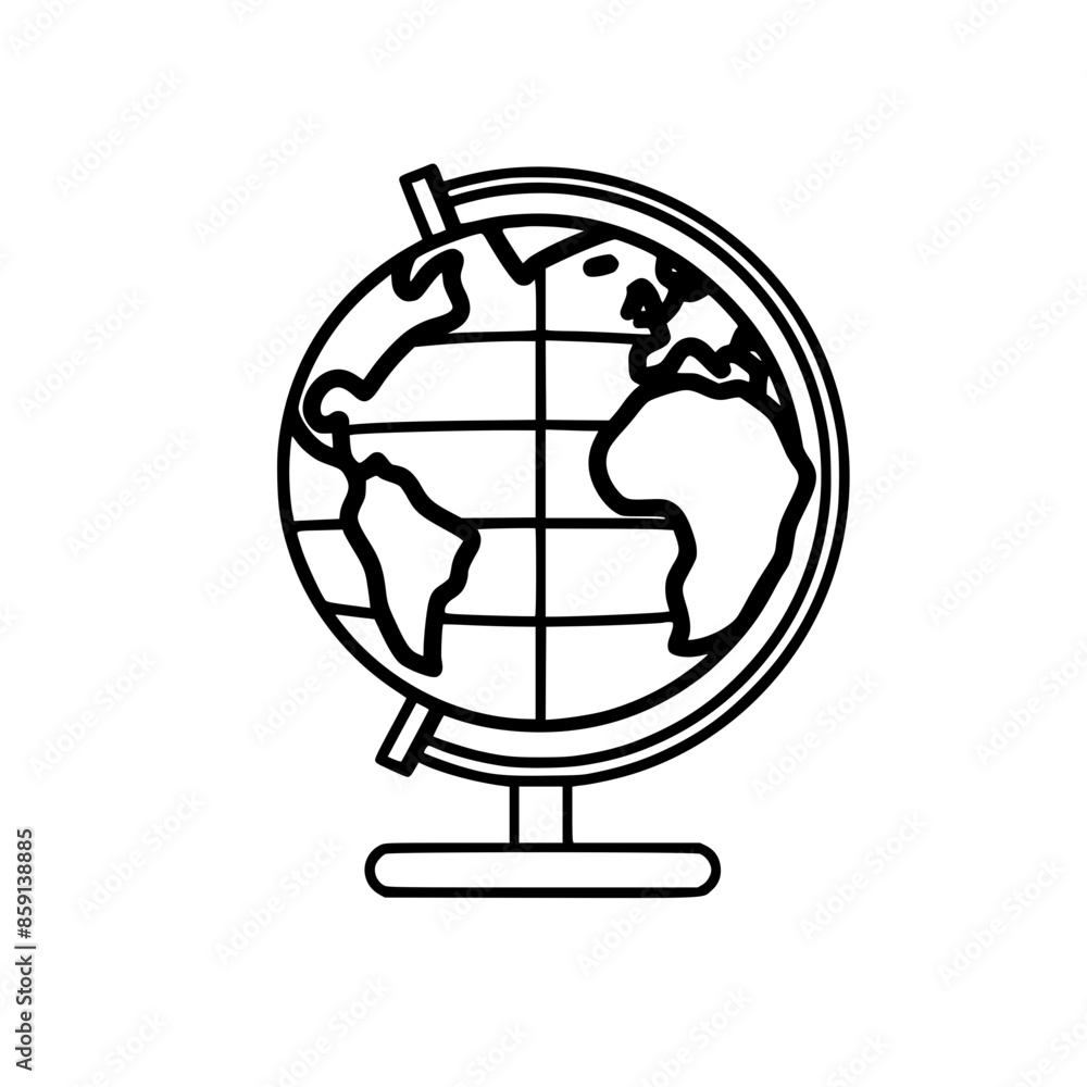Стоковое векторное изображение «globe icon, Globe SVG, Travel SVG ...
