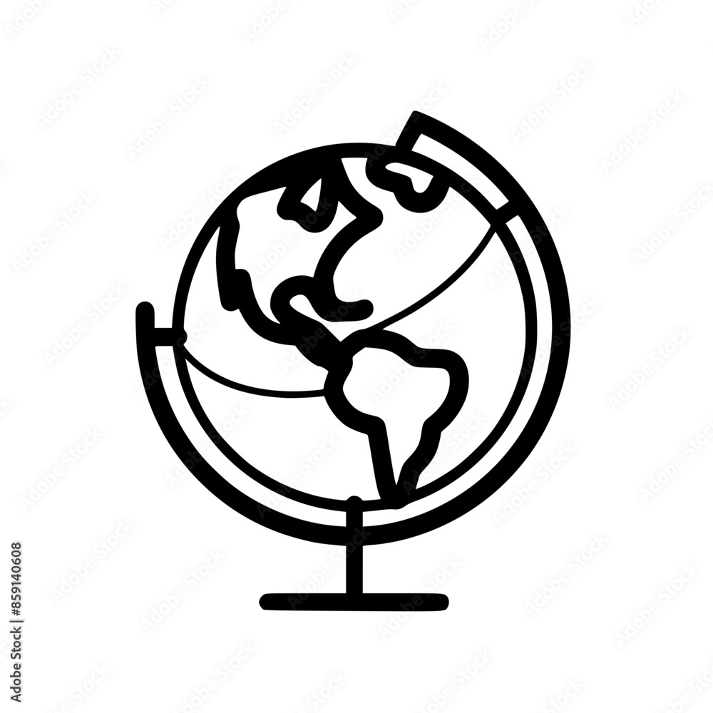 Стоковое векторное изображение «globe icon, globe svg, travel svg ...