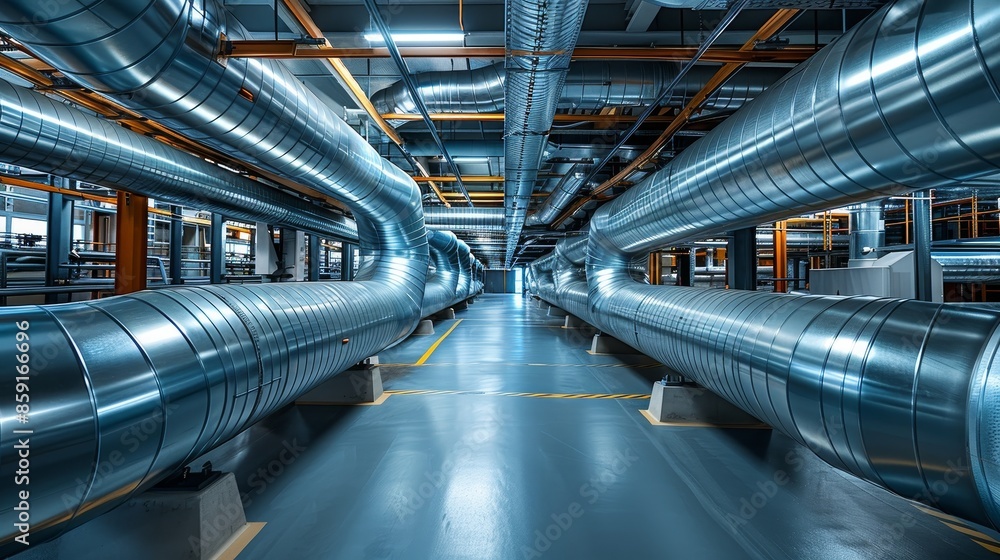 Engineering Architecture Mechanical System: A photo illustrating the ...