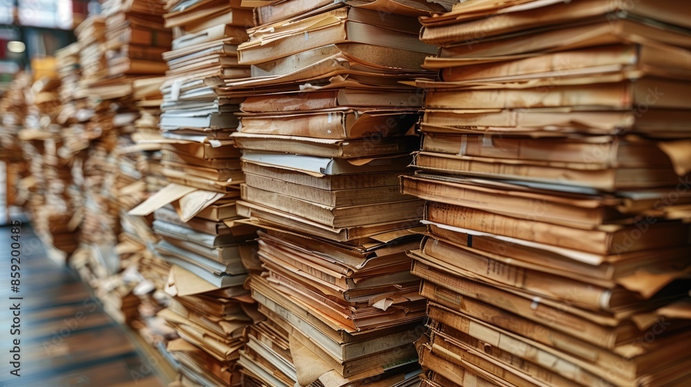 piles files file folder paper paperwork document cabinet filing drawer ...