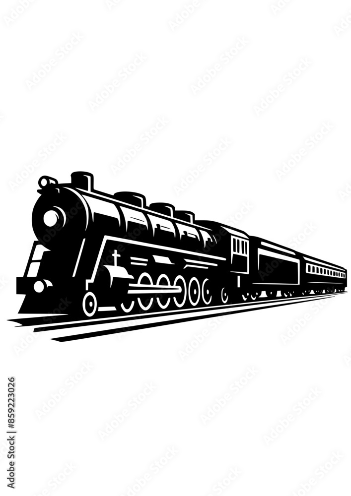 Train SVG, Steam Locomotive SVG, Railway SVG, Mountains SVG, High-speed ...