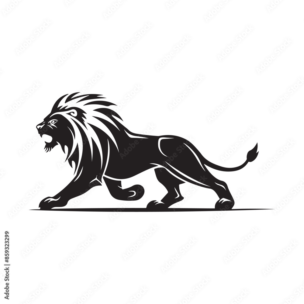 Lion logo design. Beautiful Lion Logos For Design Inspiration Stock ...
