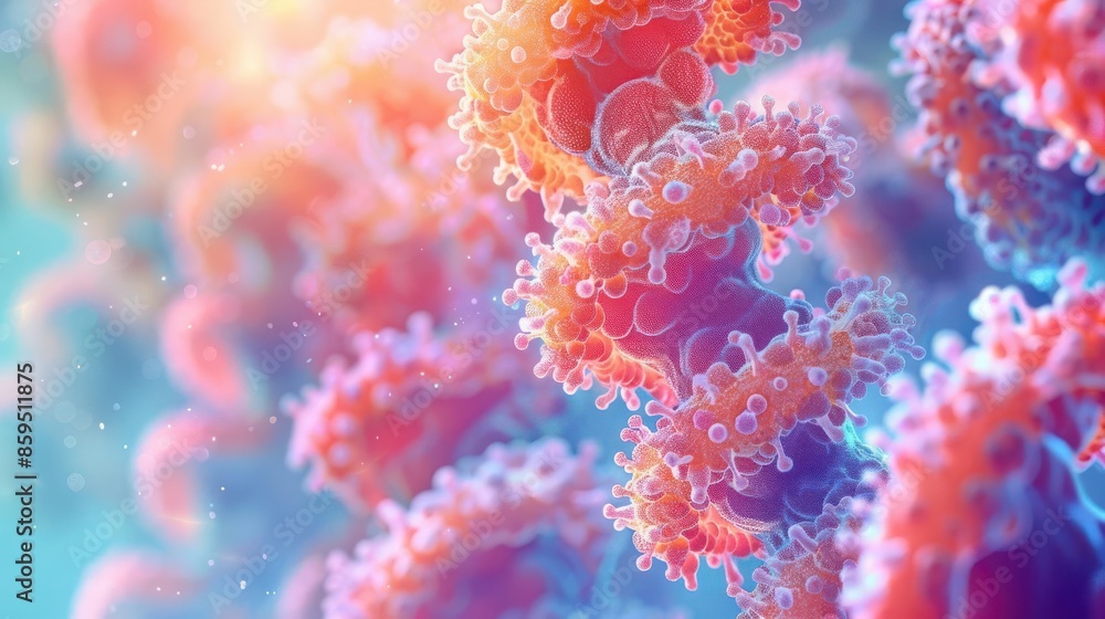 G2 phase with chromatin condensation, detailed cellular view ...