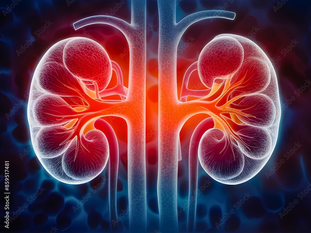 The Complex Filtration Process Of The Kidneys Emphasis Is Placed On The